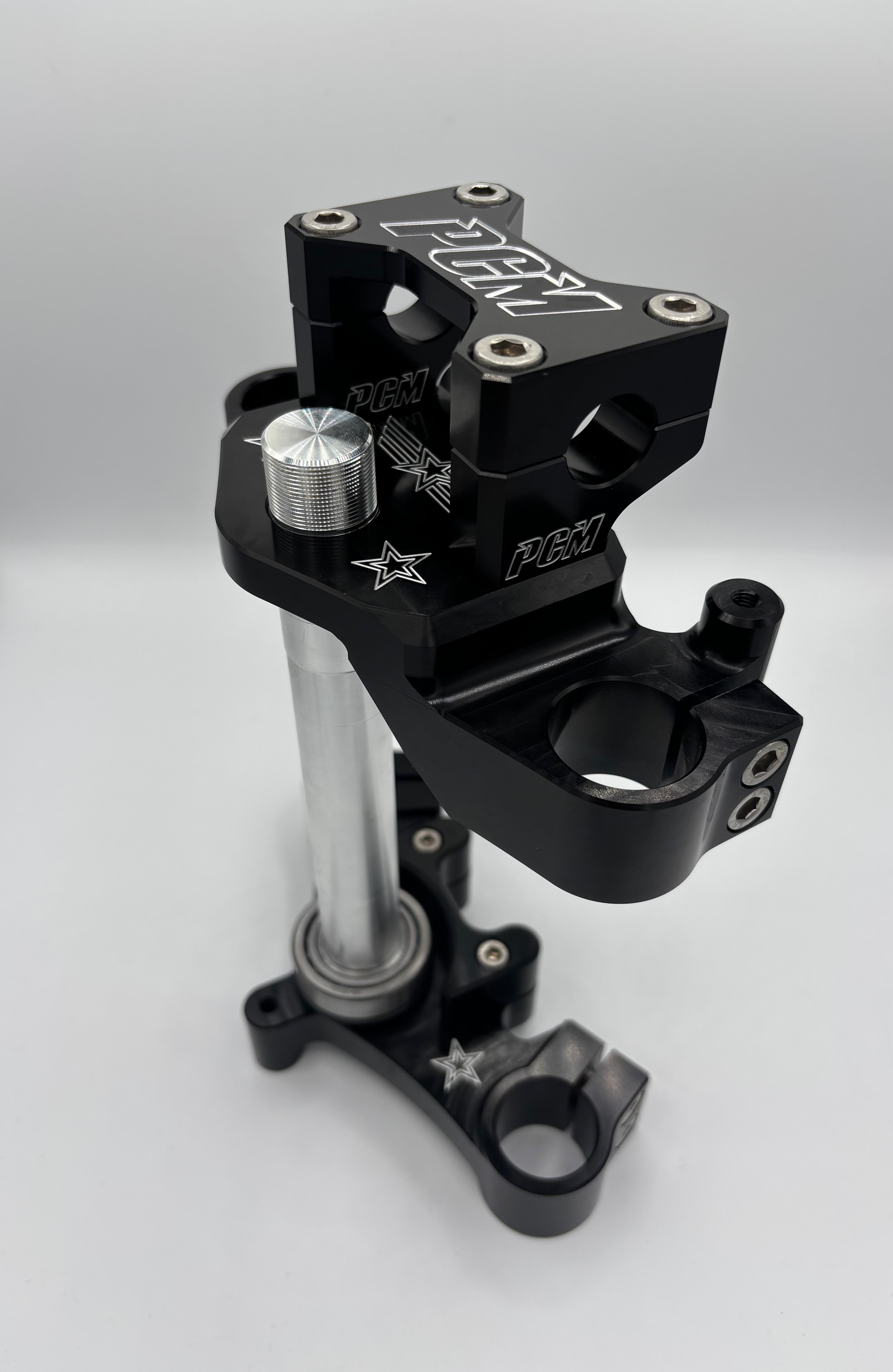 PCM TRIPLE CLAMP FULL SET SHORT RISER CRF 2019 + – Good Times Garage