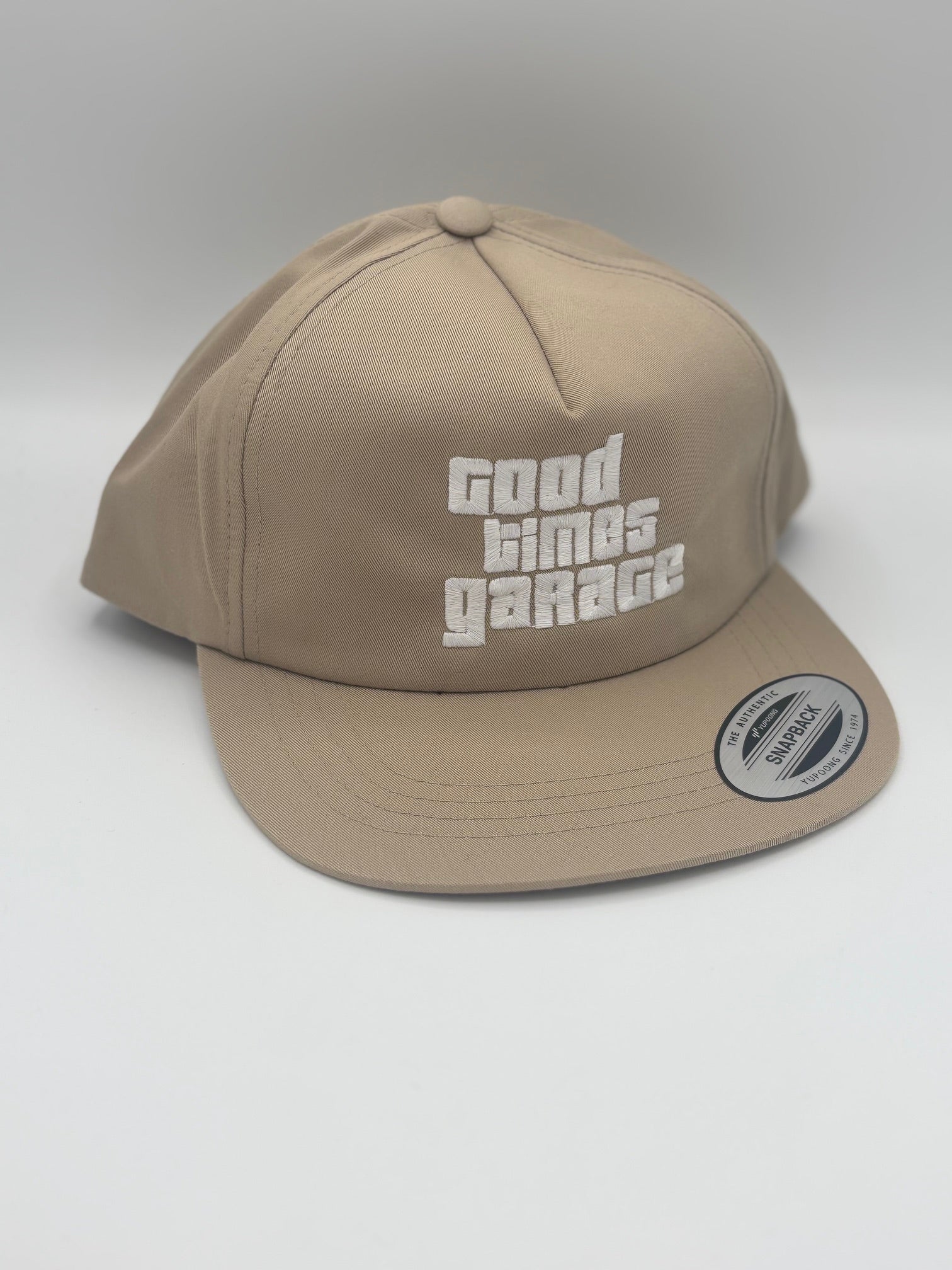 Good Times Garage Tan "Dad Hat"